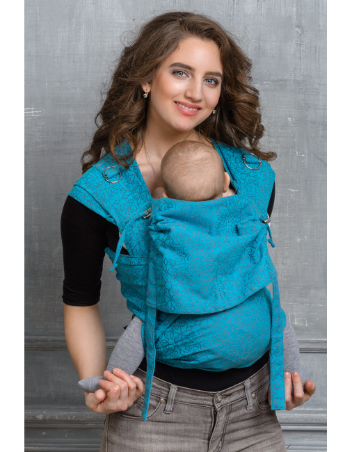 Diva Basico Mei Tai 100% cotton: Lago - Baby Carrier, Baby Wrap