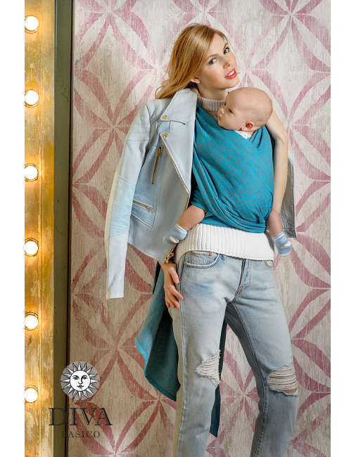 Diva Basico 100% cotton: Lago- Baby Carrier, Baby Wrap