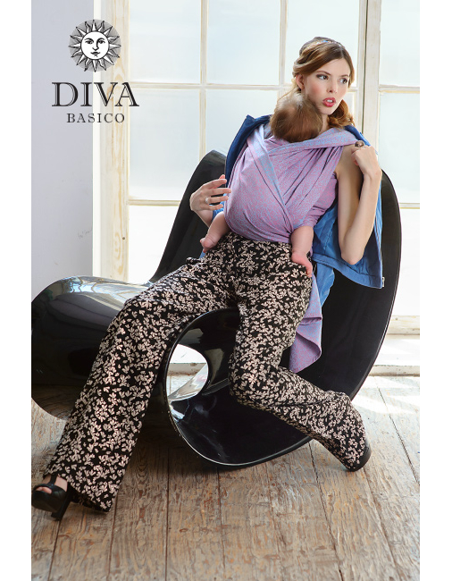 Diva Basico 100% cotton: Orchidea - Baby Carrier, Baby Wrap