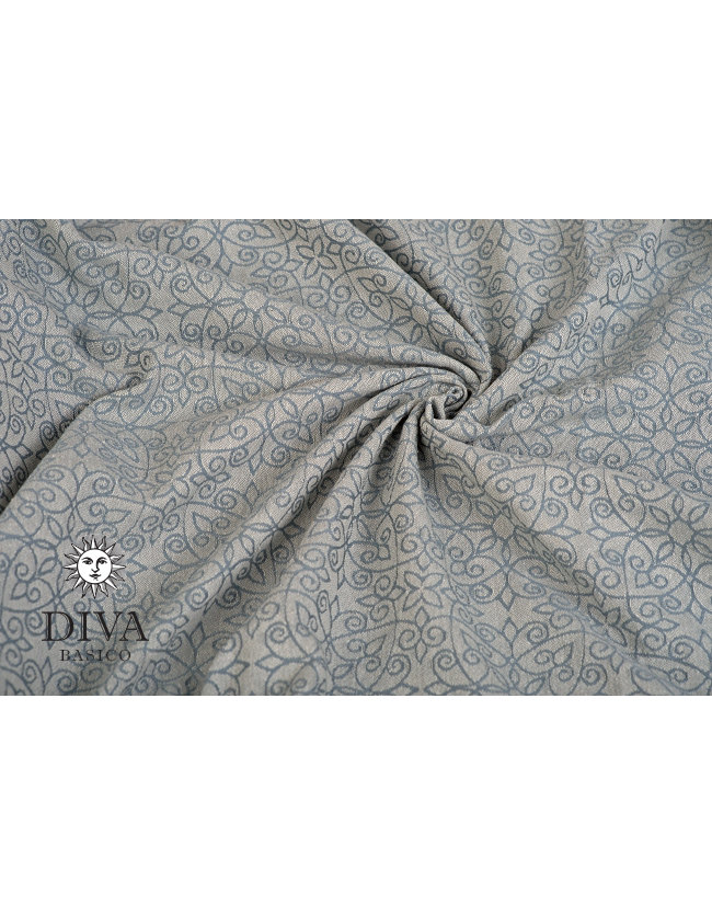 Diva Basico 100% cotton: Argento - Baby Carrier, Baby Wrap
